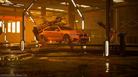 Bmw M4 Gts Unreal Engine On Behance
