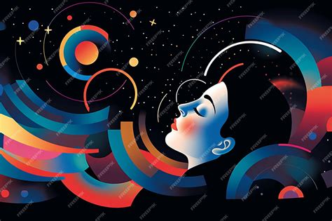 Premium Vector Dreamy Colorful Sleek Abstract Design Background