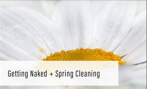 Getting Naked Spring Cleaning Erin Stutland
