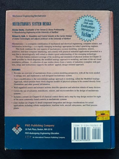 Book Mechatronics System Design Hobbies And Toys Books And Magazines Assessment Books On Carousell
