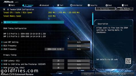 ASRock Z370 Extreme4 Review – goldfries
