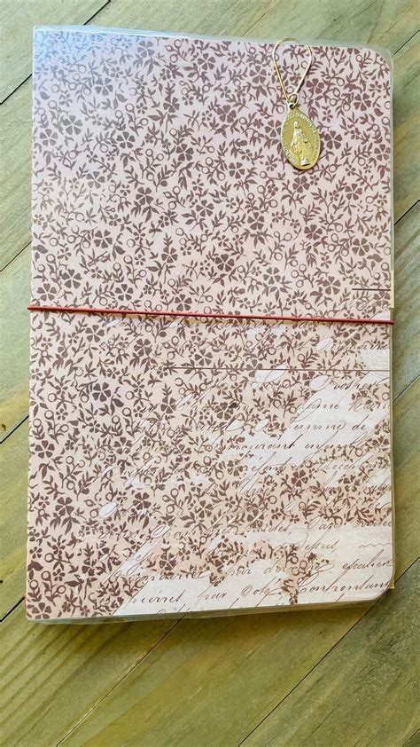 Laminated Notebook With Elastic Closure Etsy