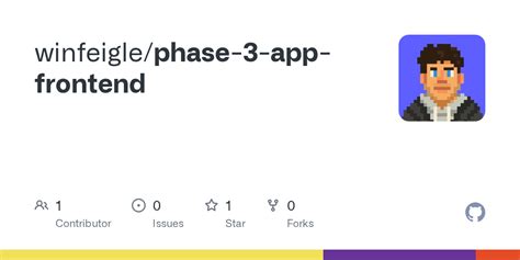 Github Winfeiglephase 3 App Frontend