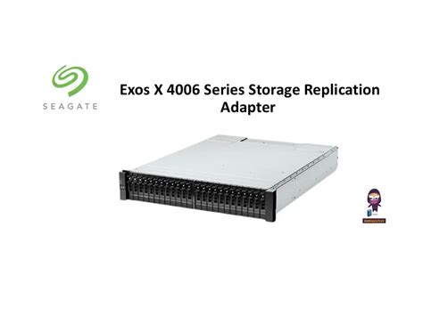 Guia De Instalação Do Adaptador De Replicação De Armazenamento Seagate