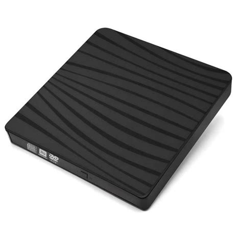 Lecteur DVD Externe RNCYN USB 3 0 Type C Graveur CD Haute Vitesse Noir Cdiscount