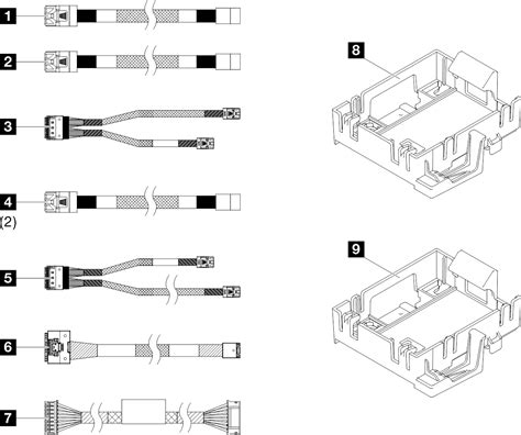 Thinksystem St250 Series Raid Cable Kit Lenovo Server Options