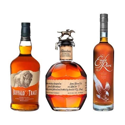 Buffalo Trace Blantons Single Barrel And Eagle Rare Bourbon Bundle