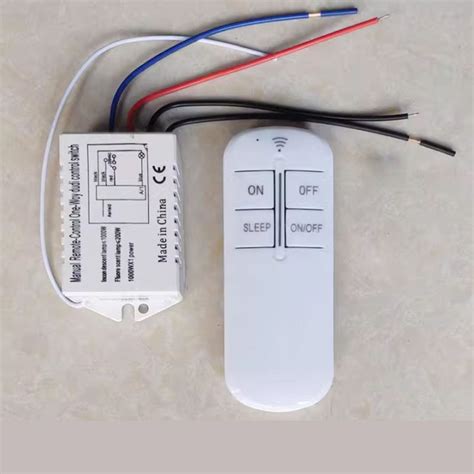 led wireless remote control digital intelligent segmented switch one