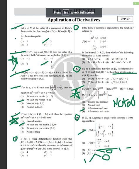 6 If F X Is Twice Differentiable Function Such That F 1 0 F 2 2 F 3 −