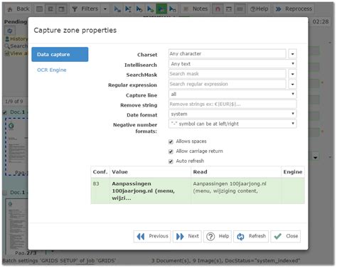 585121 Advanced Ocr For Grid Data Capture Options