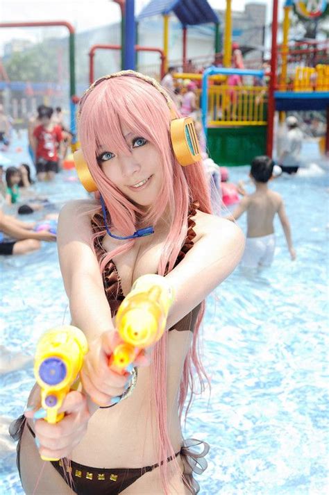 Megurine Luka Bikini Cumception