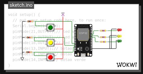 Wokwi Online ESP STM Arduino Simulator