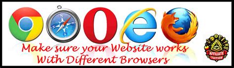 view website in different browsers