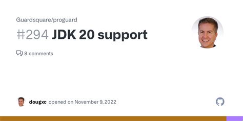 Jdk 20 Support · Issue 294 · Guardsquareproguard · Github
