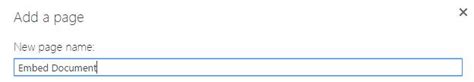 Embed Word Document Contents On A Sharepoint Page In Office 365