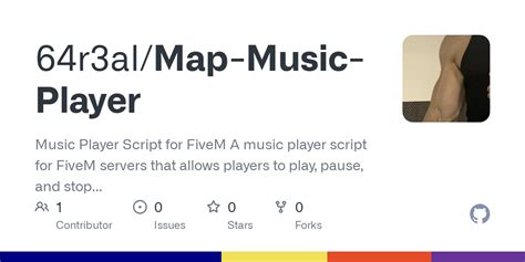 Github 64r3almap Music Player Music Player Script For Fivem A Music Player Script For Fivem