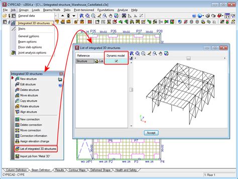 Consideration Of The Integrated 3d Structures In The Dynamic Seismic