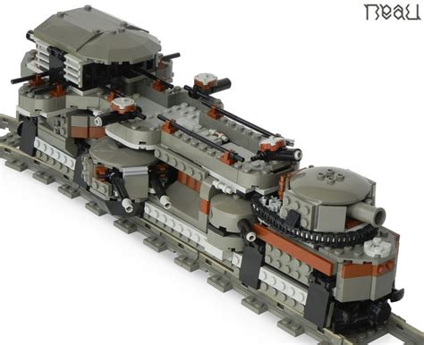 “fortitude Class” Heavy Railbarge Mk Lxxv Lego Worlds Lego Pictures Lego Creator Sets