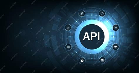premium vector application programming interface api concept