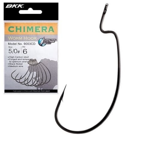 Bkk Worm And Swimbait Hook Chimera Cd