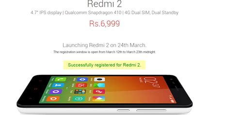 Xiaomi Redmi Flash Sale Register Now For March Sale Helpful Tips On Purchasing The