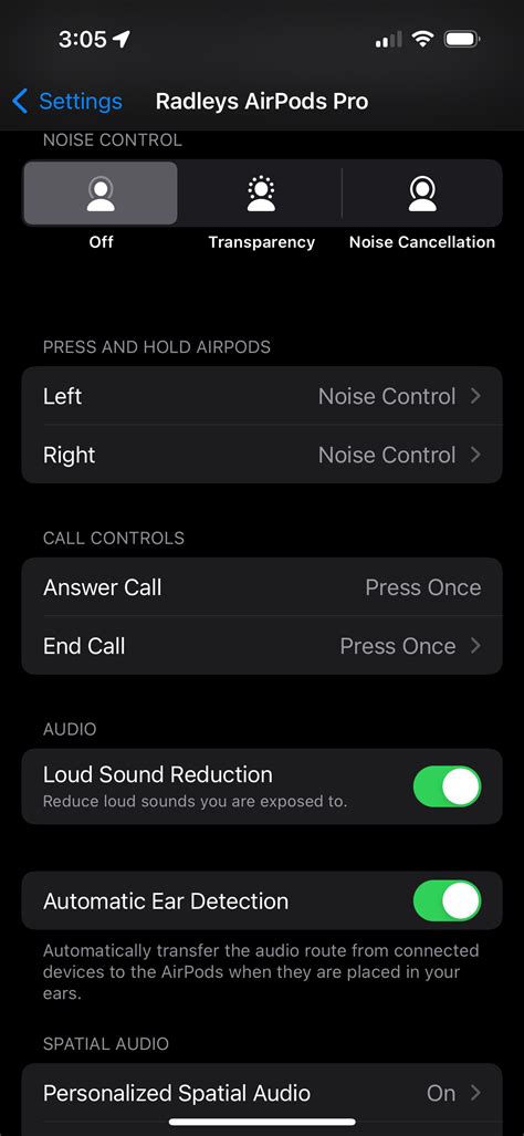 Adaptive Transparency Is Not An Option For My Airpod Pro 2nd Gen On Ios 17 Rairpods