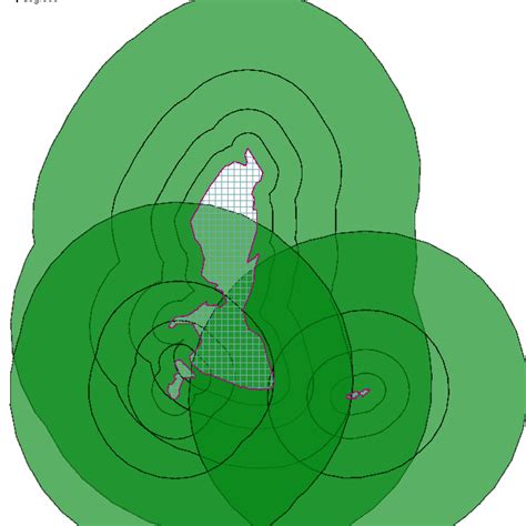 Multi Ring Buffers In Postgis Prep For Landuse Analysis