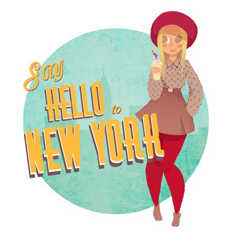 Say Hello To New York By Misspingu On DeviantArt