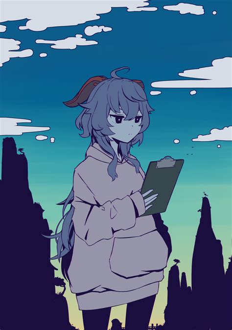 Ganyu Genshin Impact Drawn By Greedydeviant Danbooru