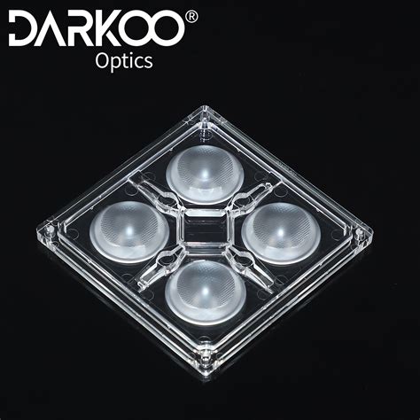 90mm Outdoor Waterproof Led Reflector Lens Array Pc Pmma 4 In 1 60w Led