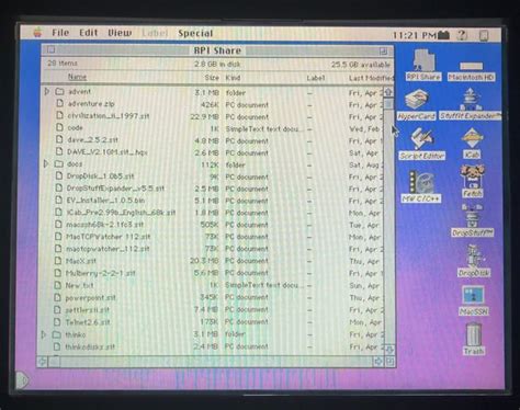 Raspberry Pi Smb Share On My Powerbook 520c Using Dave 252 R