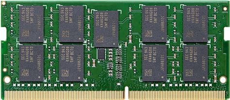Synology Ddr4 Ecc And Non Ecc Sodimm Memory Modules