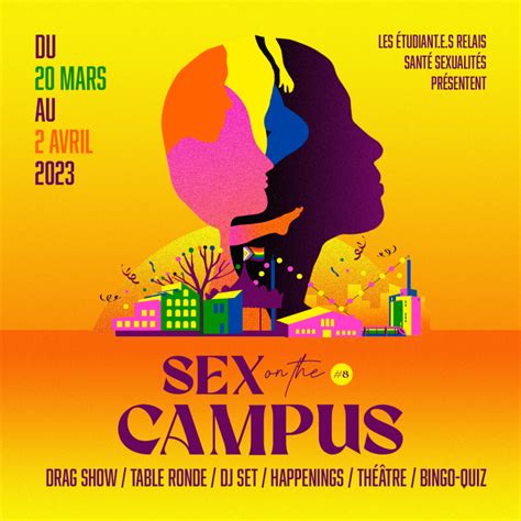 Sex On The Campus de retour sur vos campus Espace Santé Étudiants