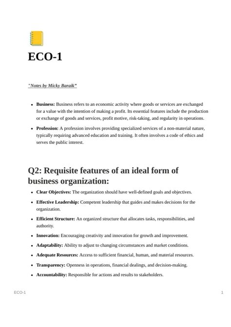Understanding Commerce Classification And Key Concepts Bachelor Of Commerce Stuvia Us
