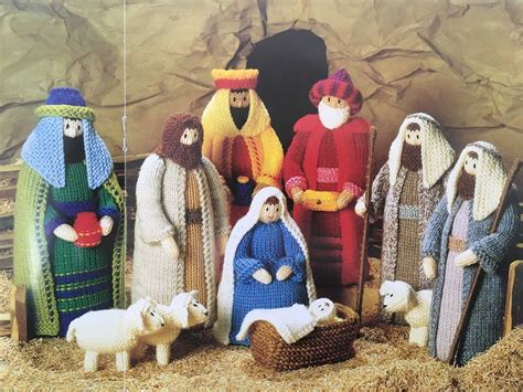 Cozy Christmas Knit Your Own Nativity Scene