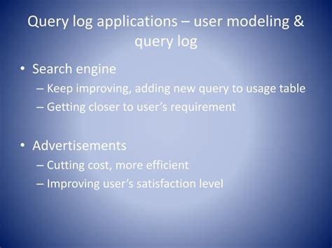 Ppt Mining Query Logs Powerpoint Presentation Free Download Id423486