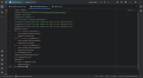Kavya Ch On Linkedin Here Is My Password Generator Code Of Codsoft
