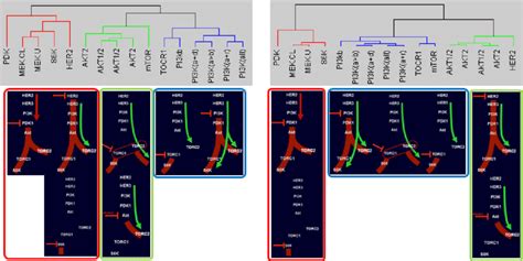 Clustered Group Left Hierarchical Cluster And Right The Proposed