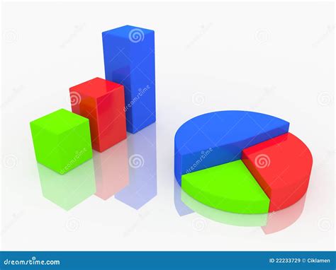The Chart And The Diagram Stock Illustration Illustration Of Comparisons