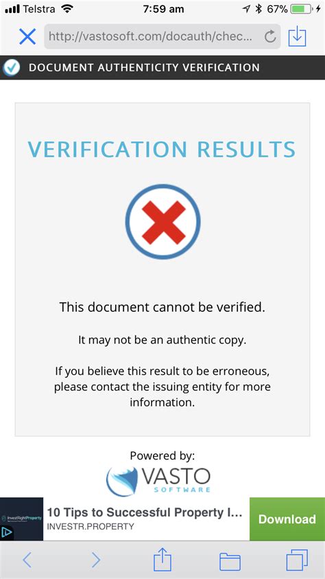 certificate validation how to automate vasto
