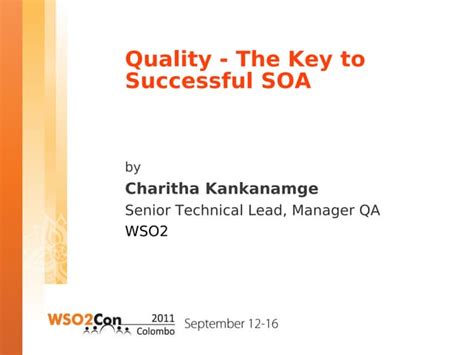 Quality Key To Successful Soa Pdf