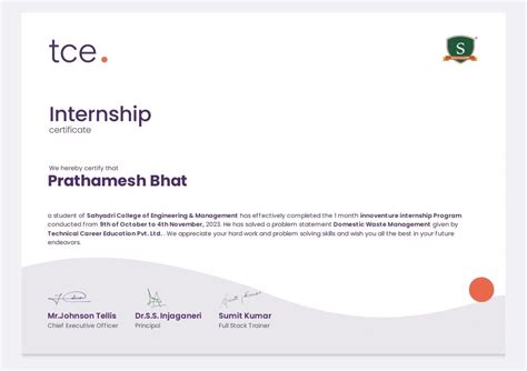 Fullstackdevelopment Internship Prathamesh Bhat