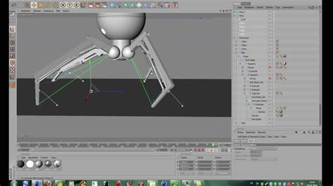 Cinema 4D IK Key Frame Animation Frame By Frame Animation Cinema 4d