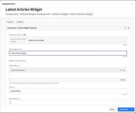 Component Content Type Craftercms 407 Documentation