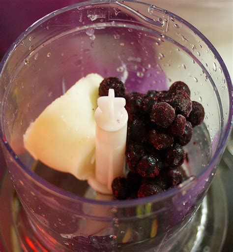 아이스크림메이커 없이 초간단 블루베리 아이스크림 만들기 미코유