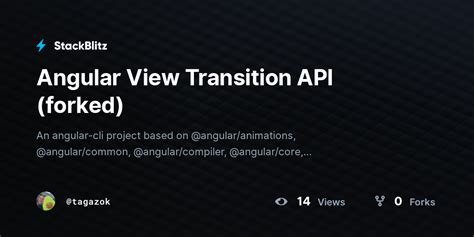 angular view transition api forked stackblitz