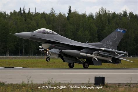 Red Flag Alaska General Dynamics F 16c Viper Usaf 91 0408 Minnesota Ang