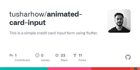 Github Tusharhowanimated Card Input This Is A Simple Credit Card