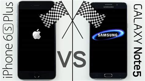 Galaxy Note Vs Iphone S Plus Video