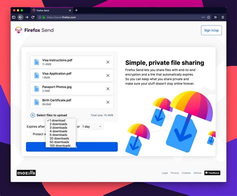 Firefox Send Launches As A Free Encrypted File Sharing Service From